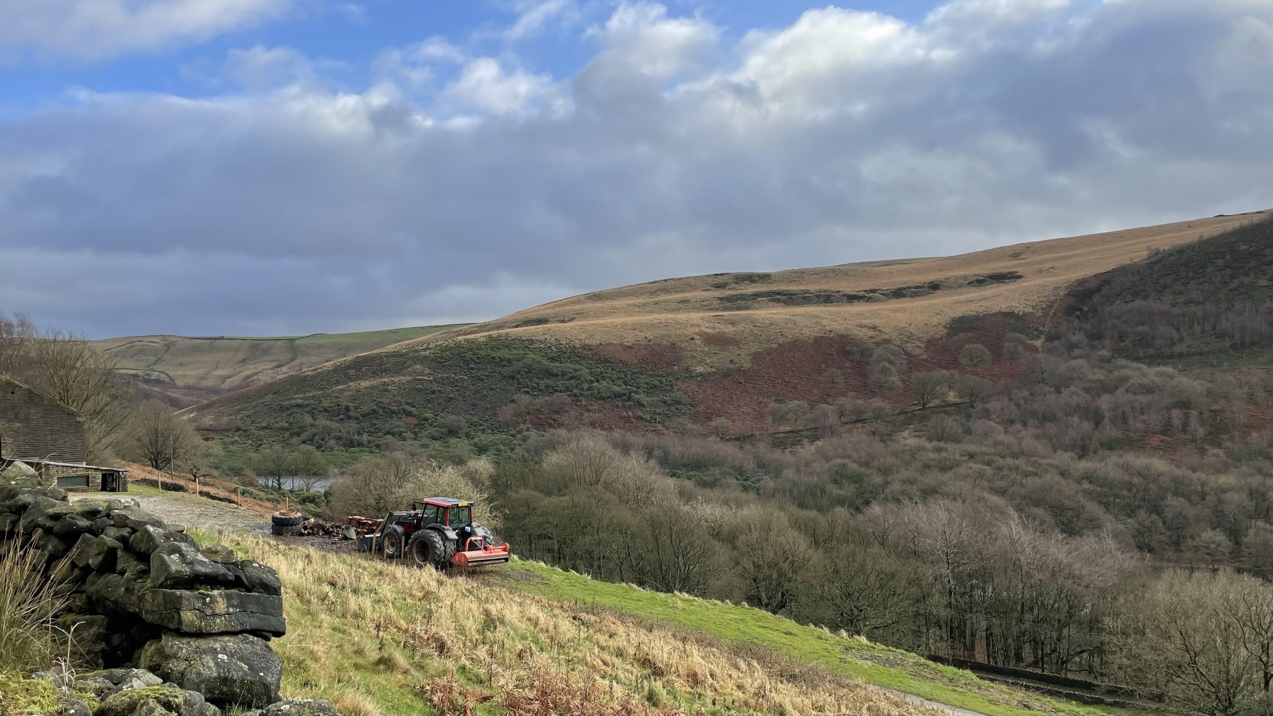 Walkerwood Reservoir, Harridge Pike, and Wild Bank – Simon Wheatley